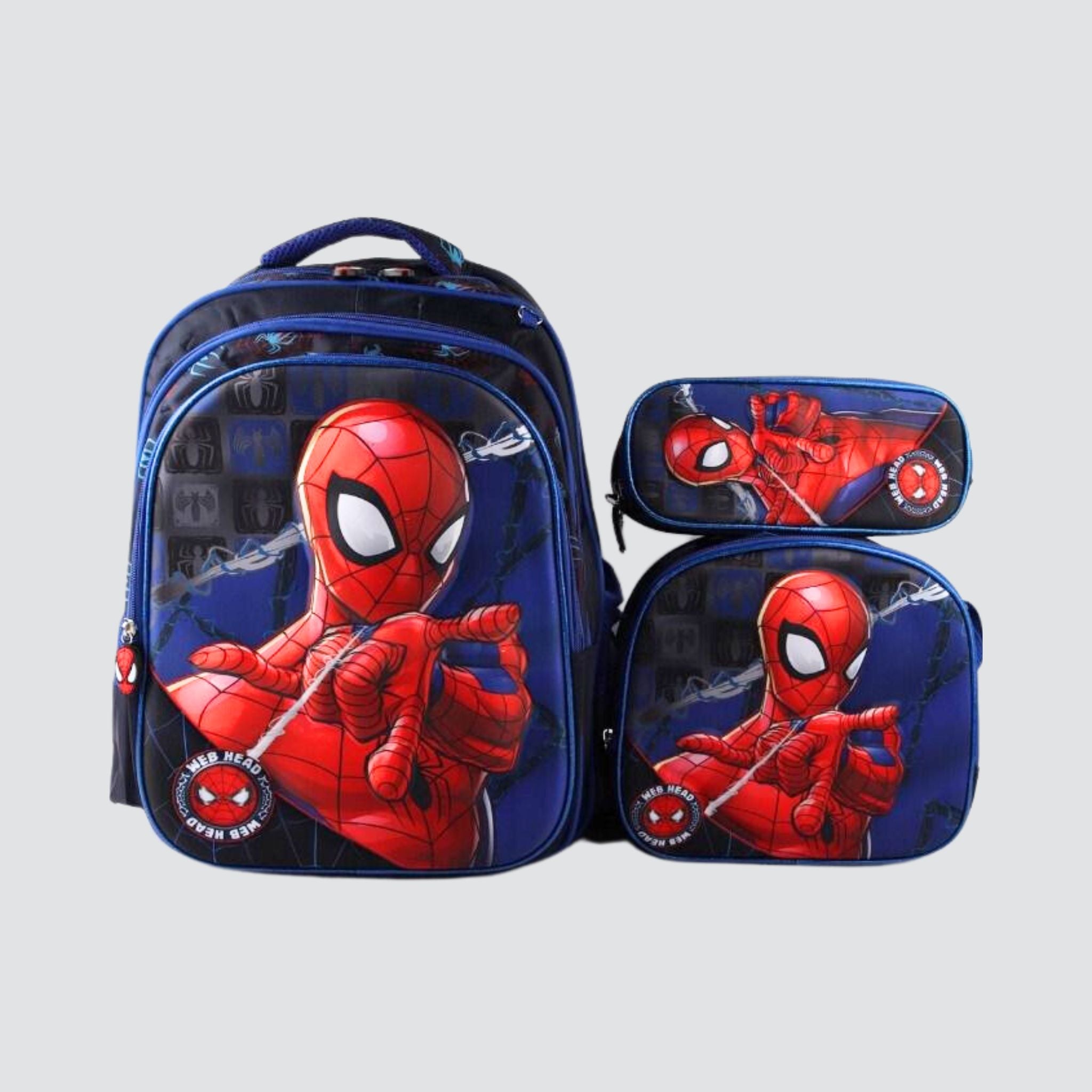 G3611 Spiderman 3-Piece Backpack / Trolley Set